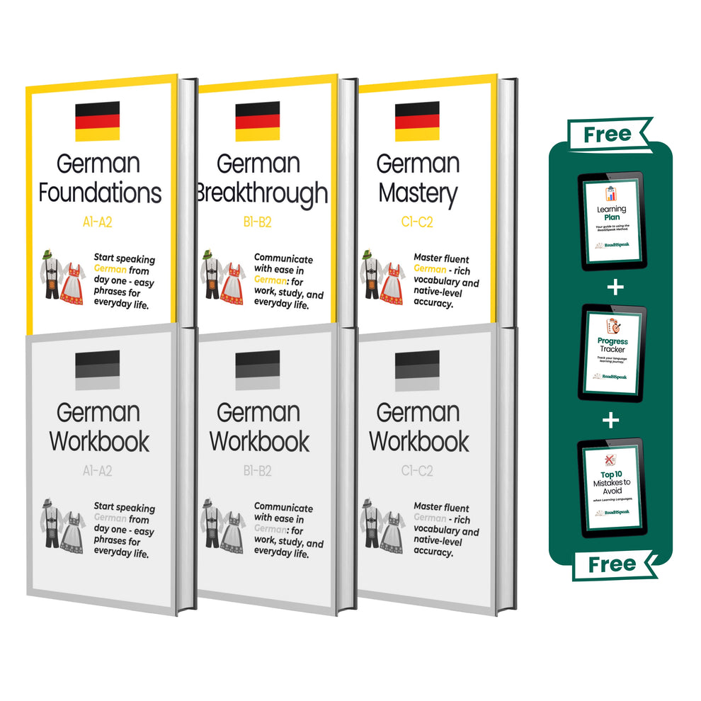 The Complete German Course (A1–C2) – Read2Speak